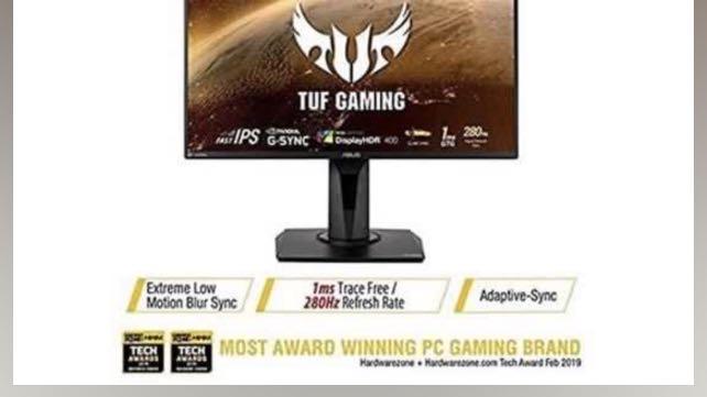 Asus 280 hz monitor (updated), Computers & Tech, Parts & Accessories ...