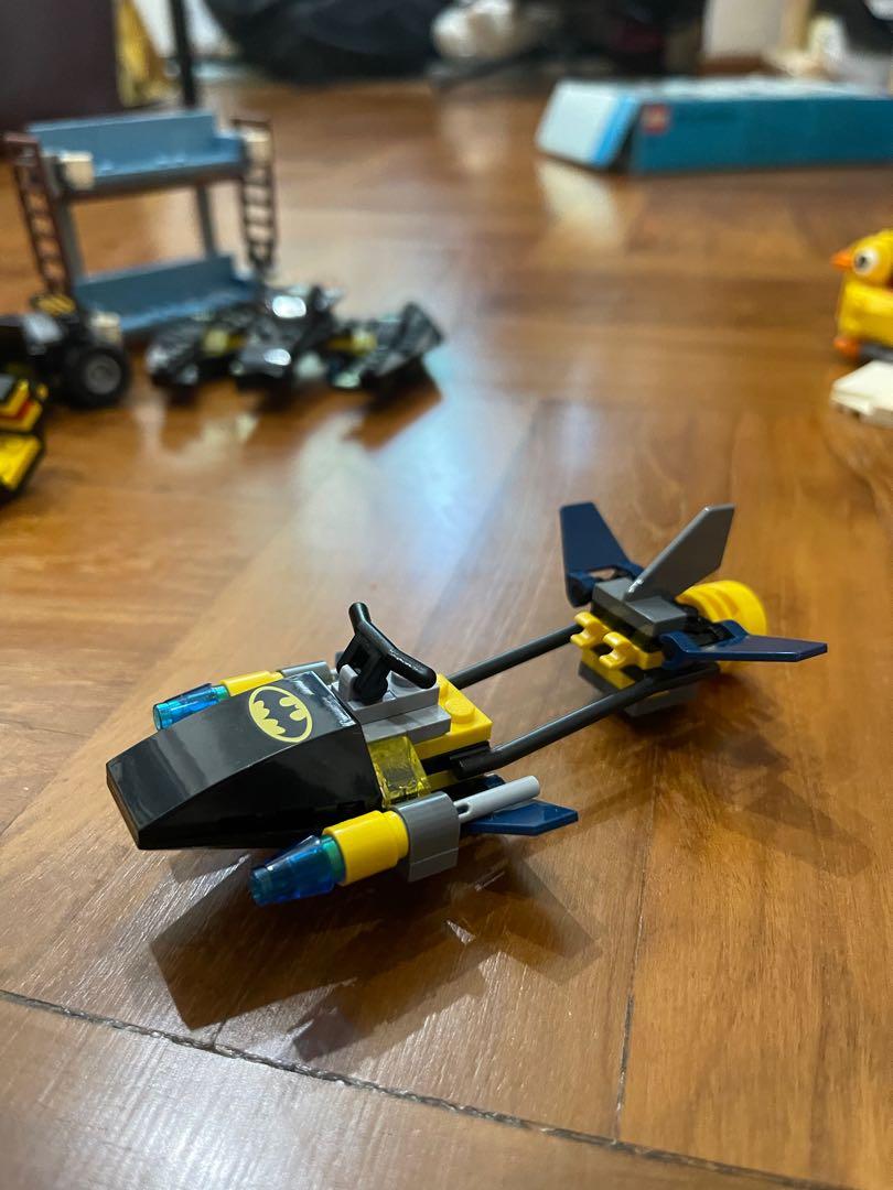 Authentic Lego Vehicles, bat mobile, double decker couch, penguin duck ...