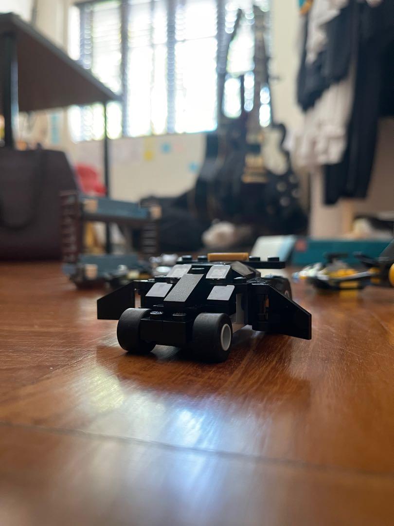 Authentic Lego Vehicles, bat mobile, double decker couch, penguin duck ...