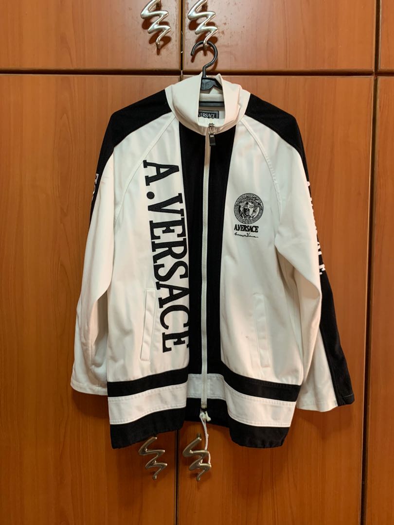 A.Versace Vintage Jacket, Men's Fashion, Coats, Jackets and Outerwear ...