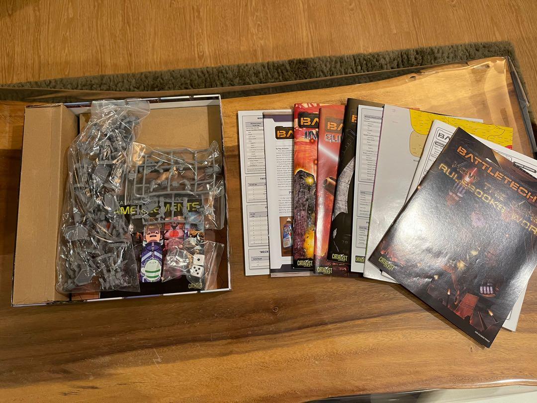 Battletech Introductory Box Set Boardgame. Mechwarrior, Hobbies & Toys ...