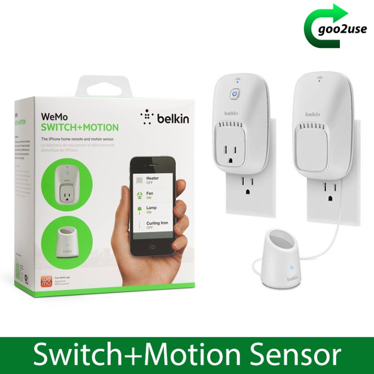 Belkin Wemo Switch Motion Sensor Tv And Home Appliances Tv And Entertainment Entertainment