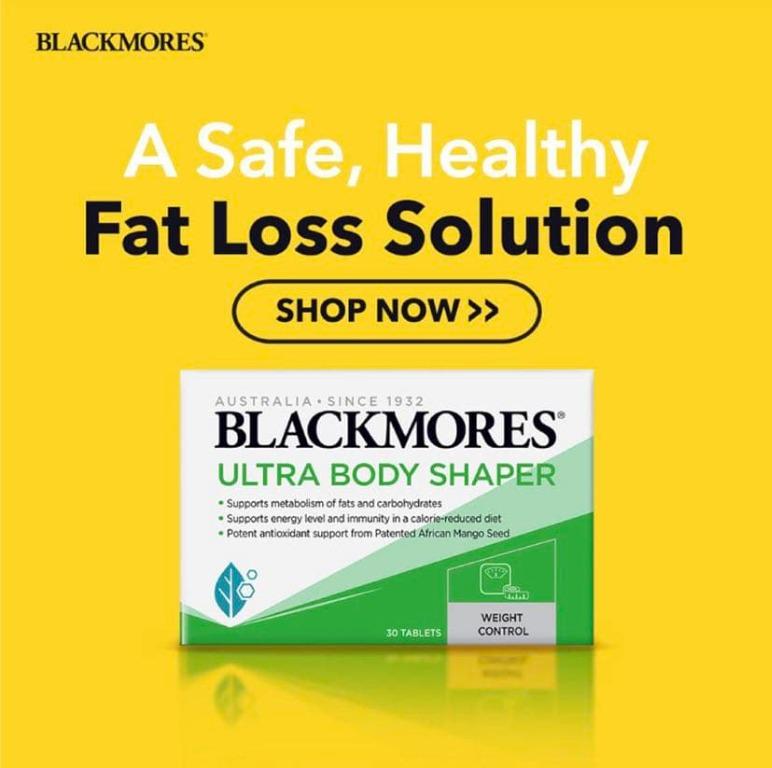 Blackmores Ultra Body Shaper - 30 Tablets, Health & Nutrition, Health ...