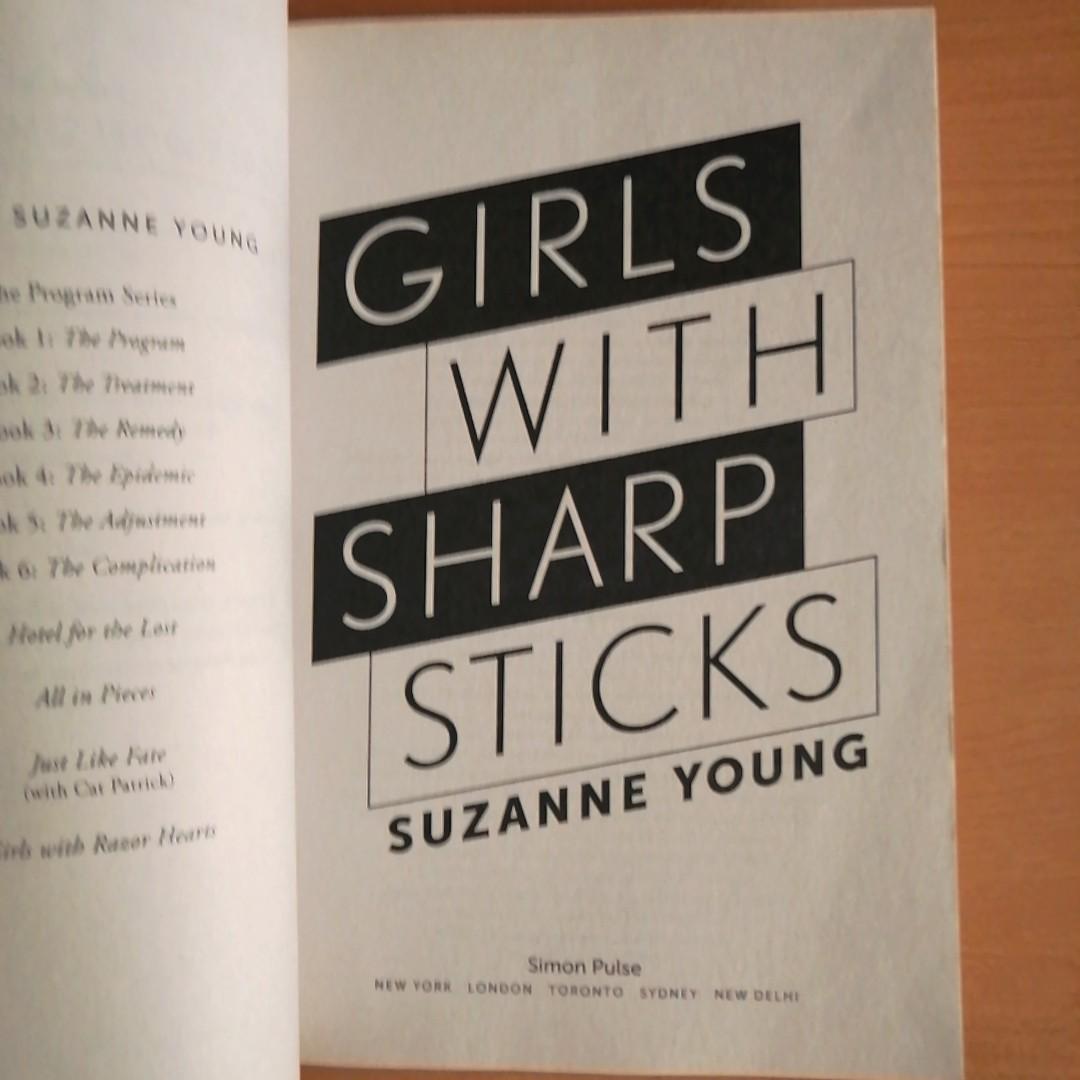 [Book] Girls With Sharp Sticks - Suzanne Young, Hobbies & Toys, Books ...