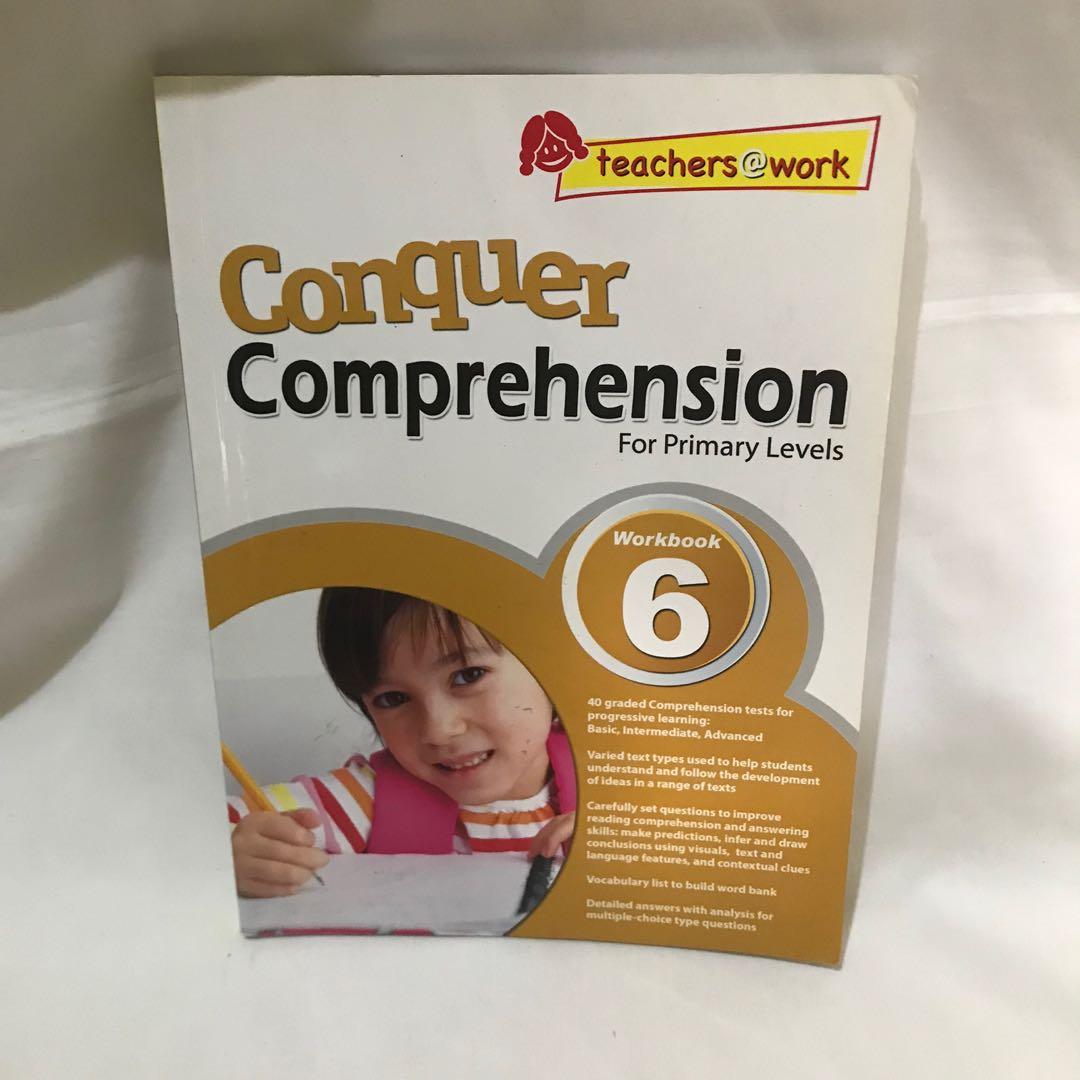 Buku Conquer Comprehension Primary 6, Buku & Alat Tulis, Buku di Carousell