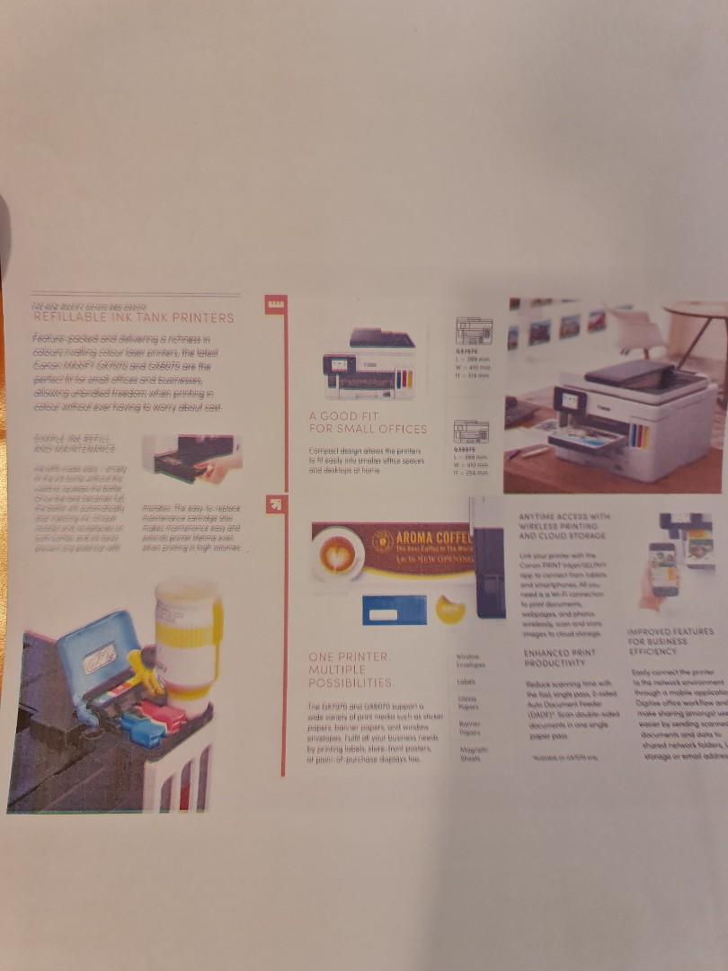 Canon ImageClass MF729CX, Computers & Tech, Printers, Scanners ...