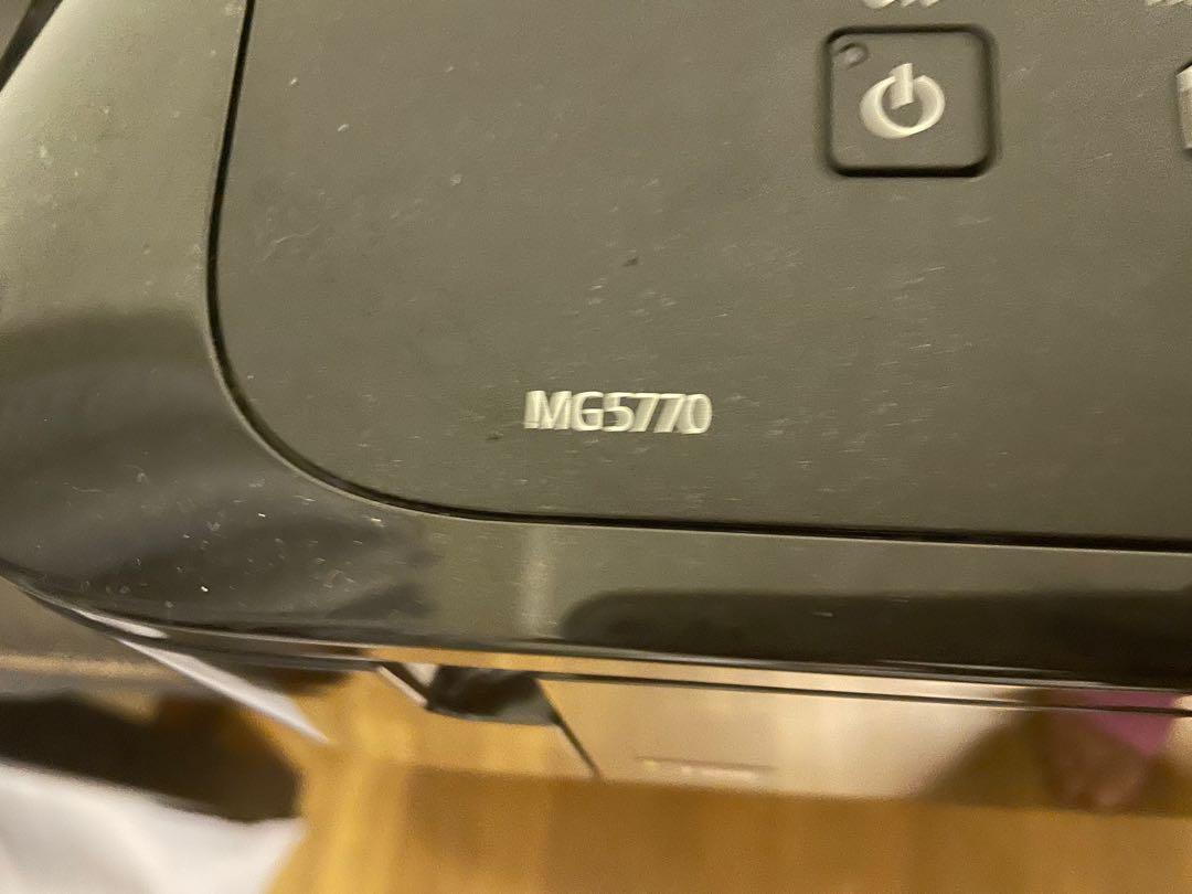 Canon PIXMA MG5770 Printer-Scanner For Free, Computers & Tech, Printers ...