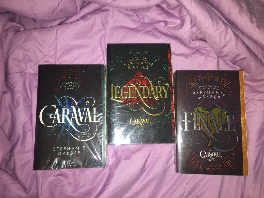 Caraval trilogy set (caraval, legendary, finale), Hobbies & Toys, Books ...