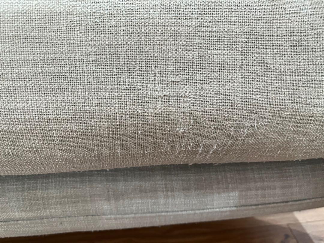 Castlery lester sofa in sand grey, Furniture & Home Living, Furniture ...