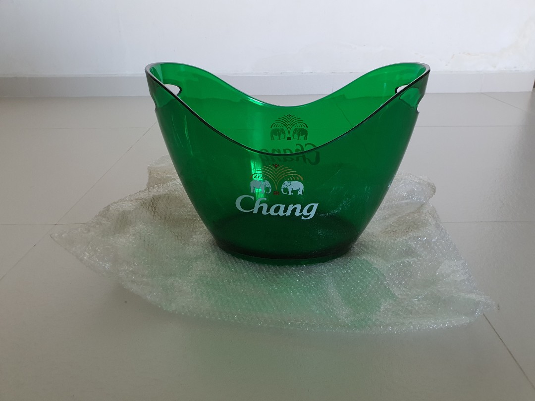 Chang beer bucket, Furniture & Home Living, Kitchenware & Tableware ...