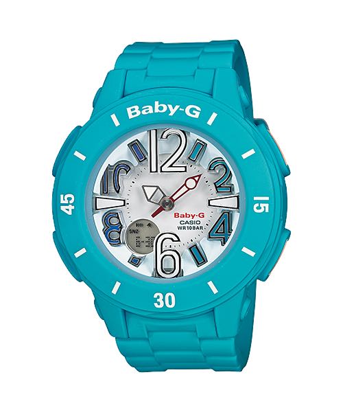 Cisco Baby-G Neon Illuminator Tiffany Blue, Women's Fashion, Watches ...