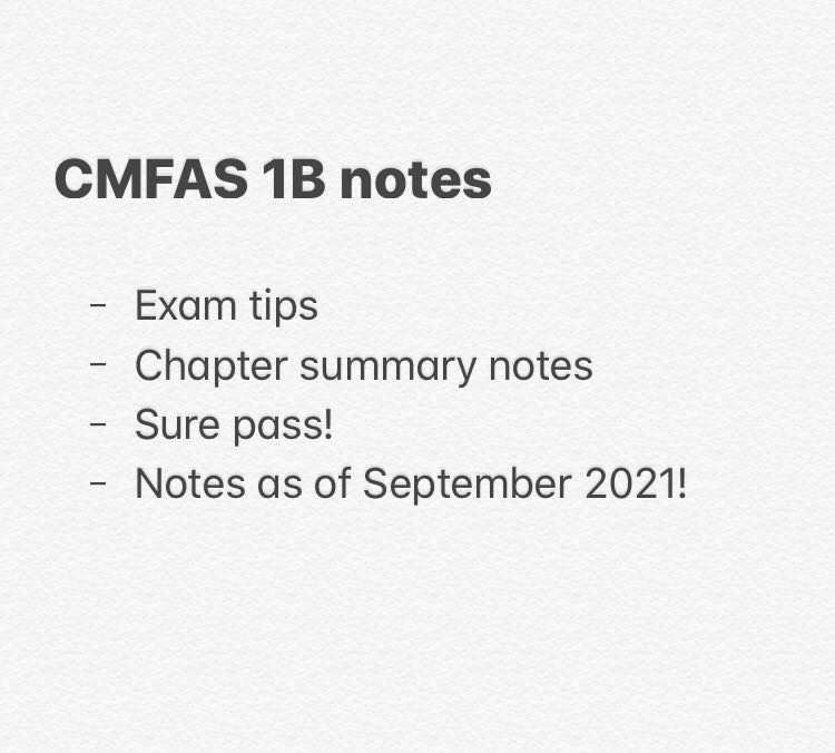 CMFAS 1B exam materials, Hobbies & Toys, Books & Magazines, Textbooks ...