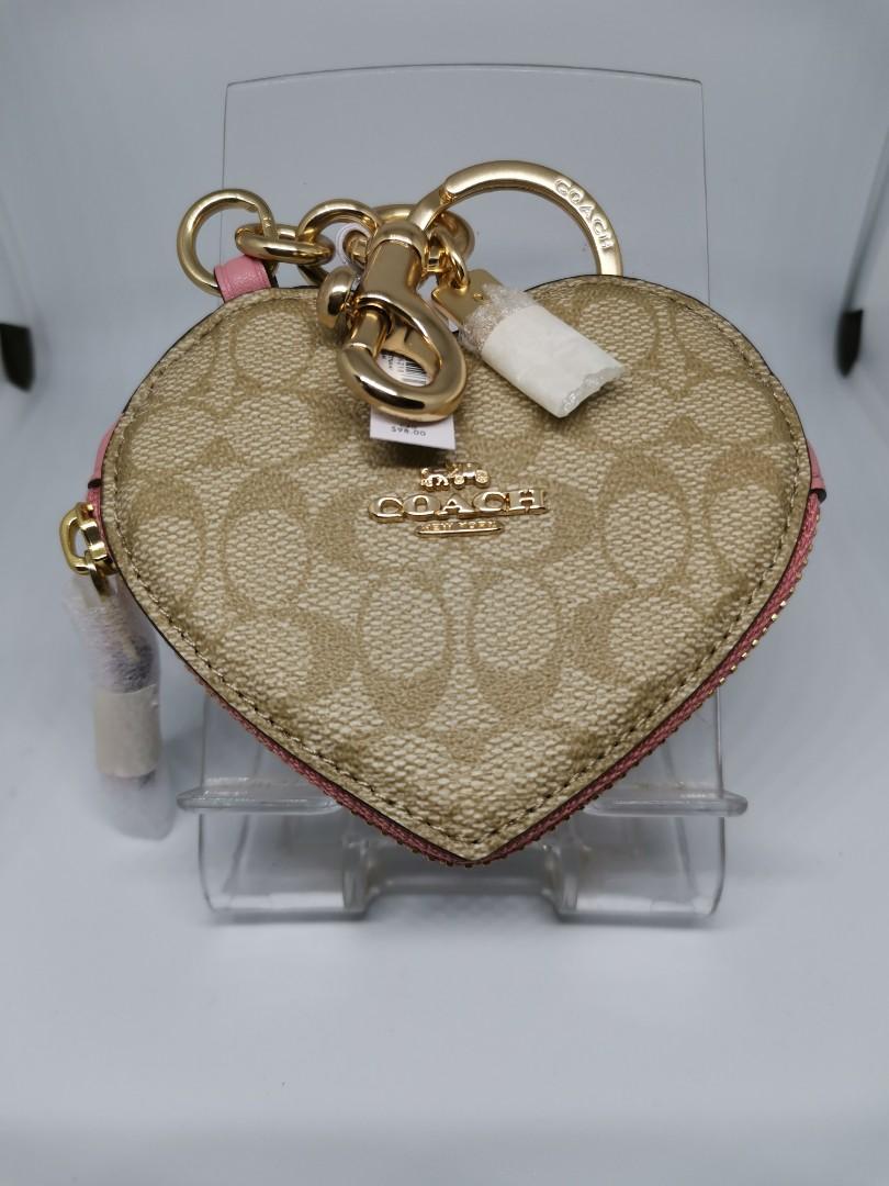 Coach Heart Bag Charm, Women's Fashion, Bags & Wallets, Purses ...