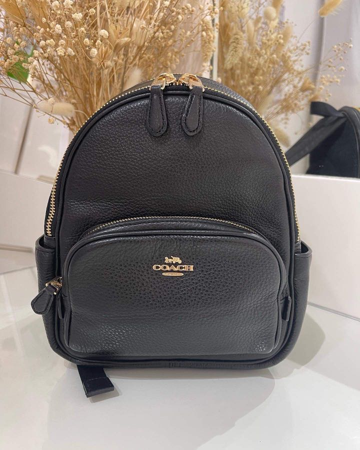 Coach small backpack, Women's Fashion, Bags & Wallets, Backpacks on ...