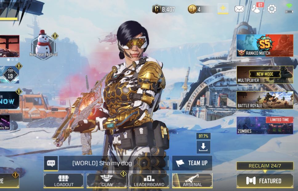 CODM Account Mythic M13 Manta Ray, Video Gaming, Gaming Accessories ...