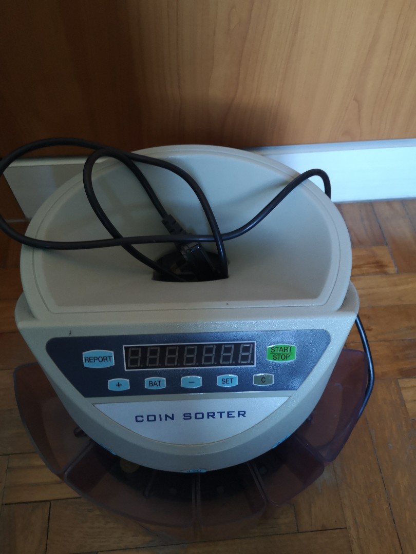 Coins counting machine, Computers & Tech, Office & Business Technology ...