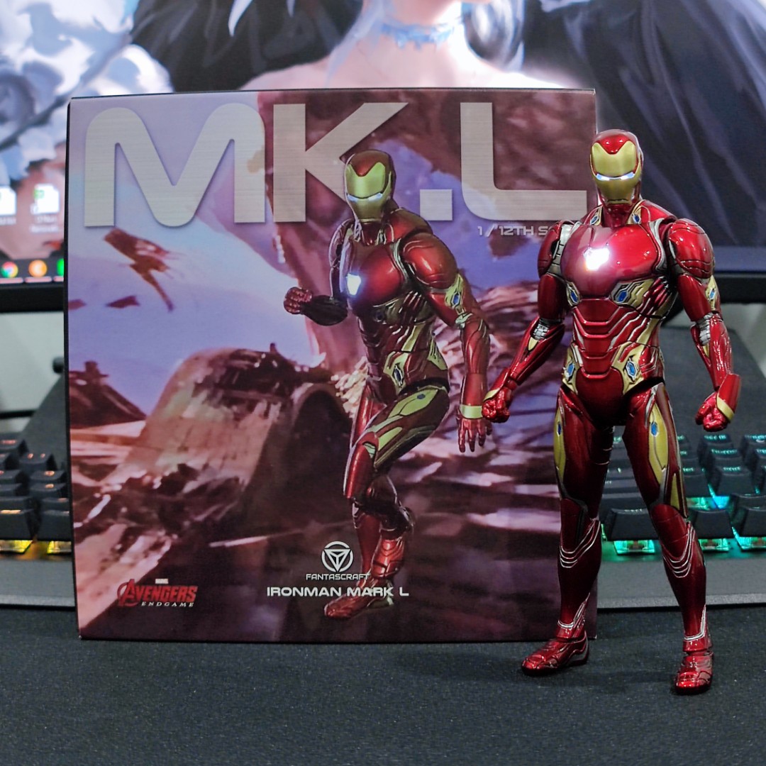 Comicave Iron Man Mark 50, Hobbies & Toys, Collectibles & Memorabilia ...