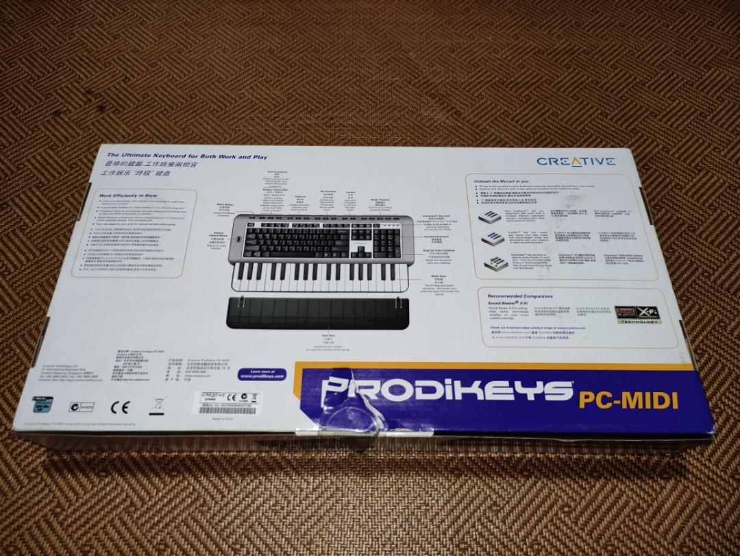 Creative Prodikeys PC-MIDI, Computers & Tech, Parts & Accessories ...