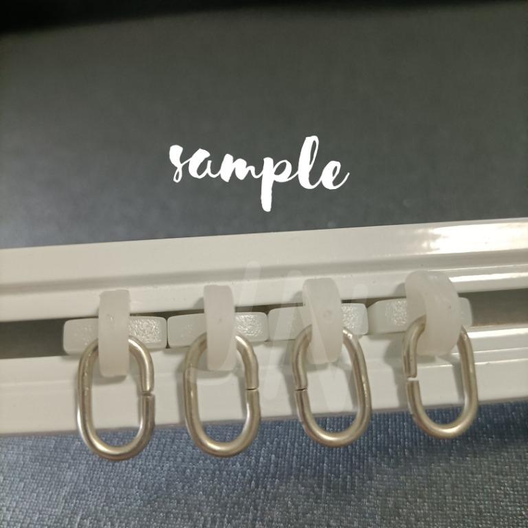 Curtain Track Runner (Normal / Straight / Local Track) - 10pcs ...
