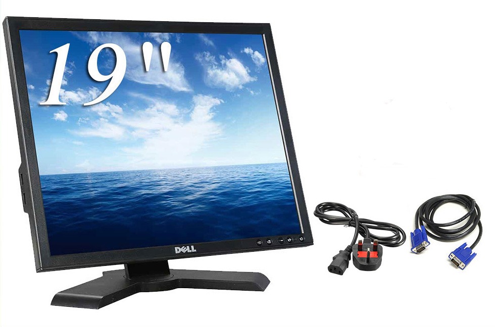 Dell P190SB 19" LCD 1280 x 1024 Resolution Flat Panel Computer Monitor ...