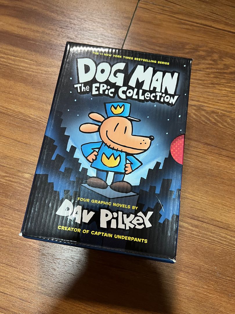 Dog Man - The Epic Collection, 興趣及遊戲, 書本 & 文具, 小朋友書 - Carousell