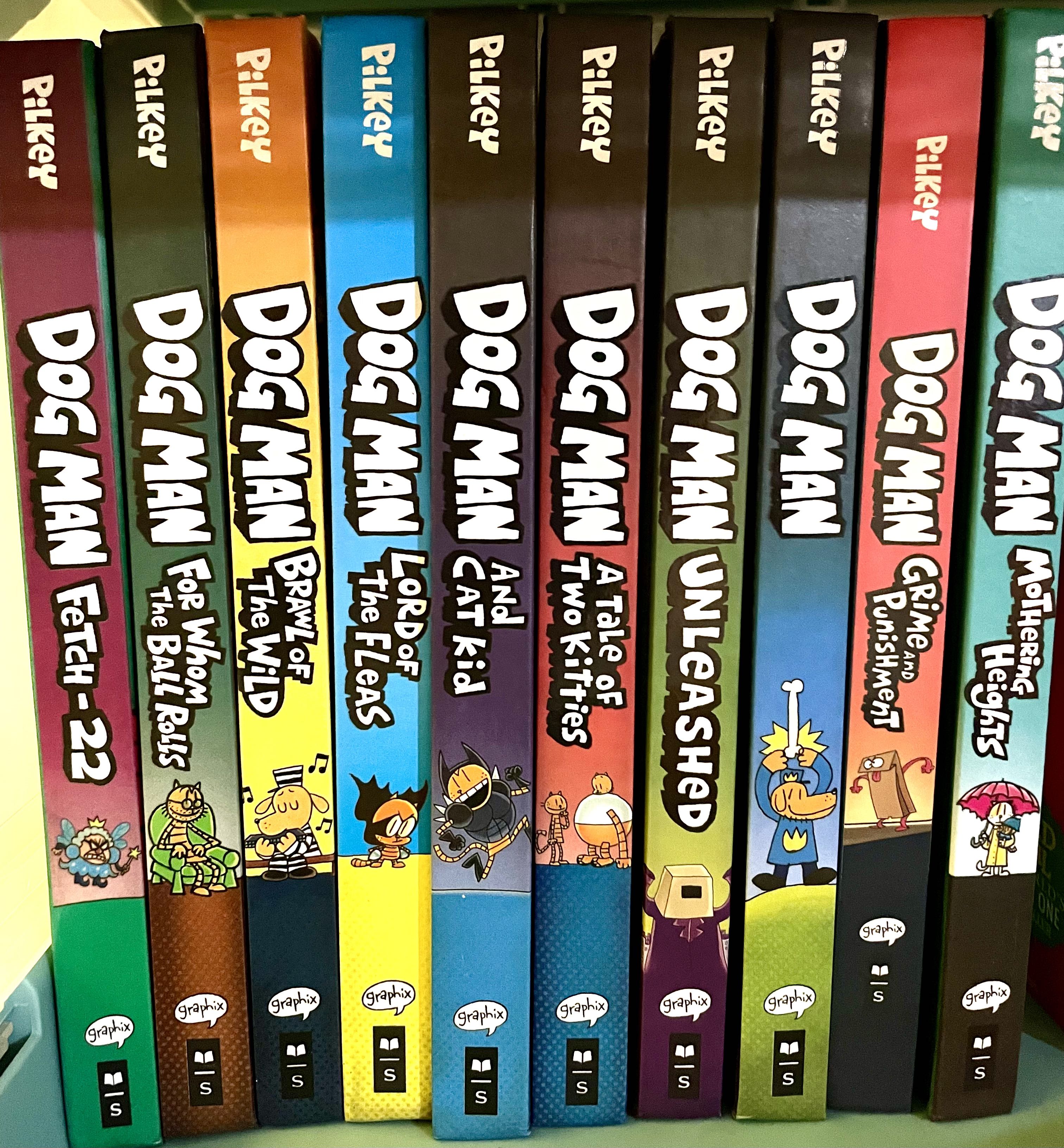 Dog man Book 1-10, Hobbies & Toys, Books & Magazines, Children's Books ...