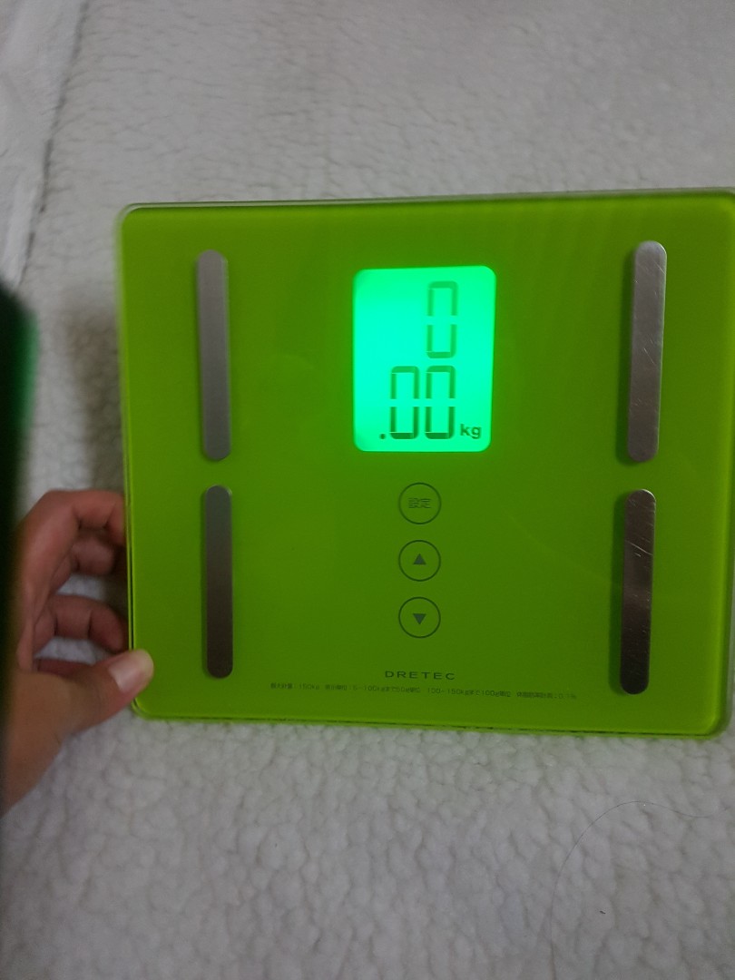 DRETEC HUMAN WEIGHING SCALE, Health & Nutrition, Health Monitors ...