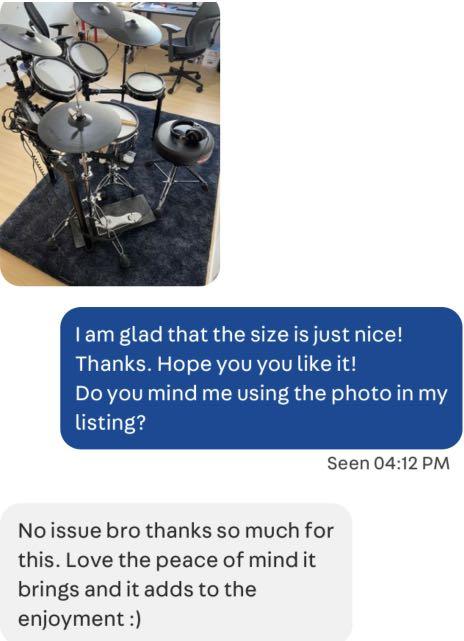 Drum sound isolation proofing platform, Hobbies & Toys, Music & Media ...