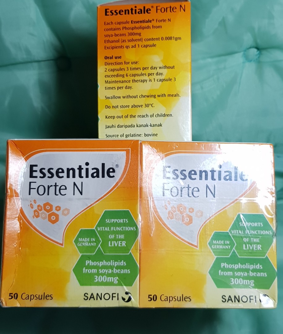 Essentiale Forte N, Health & Nutrition, Health Supplements, Health Food ...