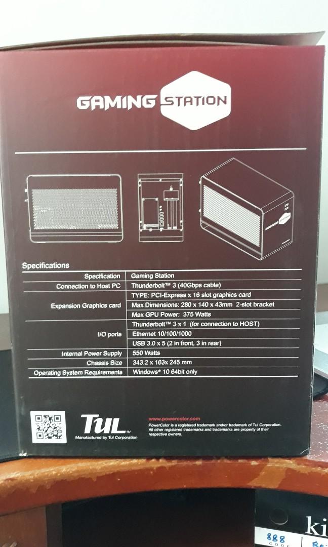 External Graphics Processing Unit eGPU, Computers & Tech, Parts ...