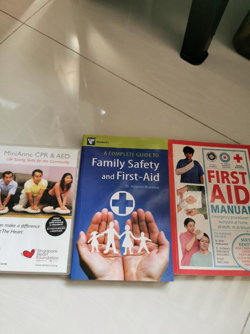 First aid books and cpr cd, Hobbies & Toys, Books & Magazines ...