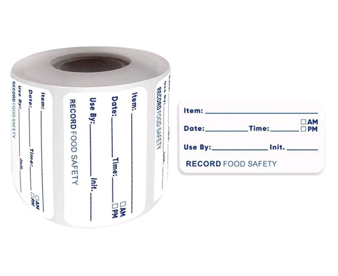 Food item tag label sticker, Hobbies & Toys, Stationery & Craft, Craft ...