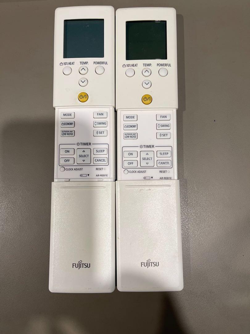 Fujitsu Aircon remote - AR-REB1E, TV & Home Appliances, Other Home ...