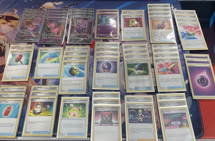 Pokemon TCG Full built Mew Genesect Deck, Hobbies & Toys, Toys & Games ...