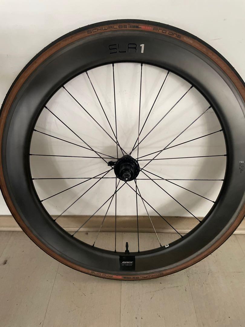 Giant SLR 1 wheelset 65mm tubless ready(Rim brakes), Sports Equipment ...
