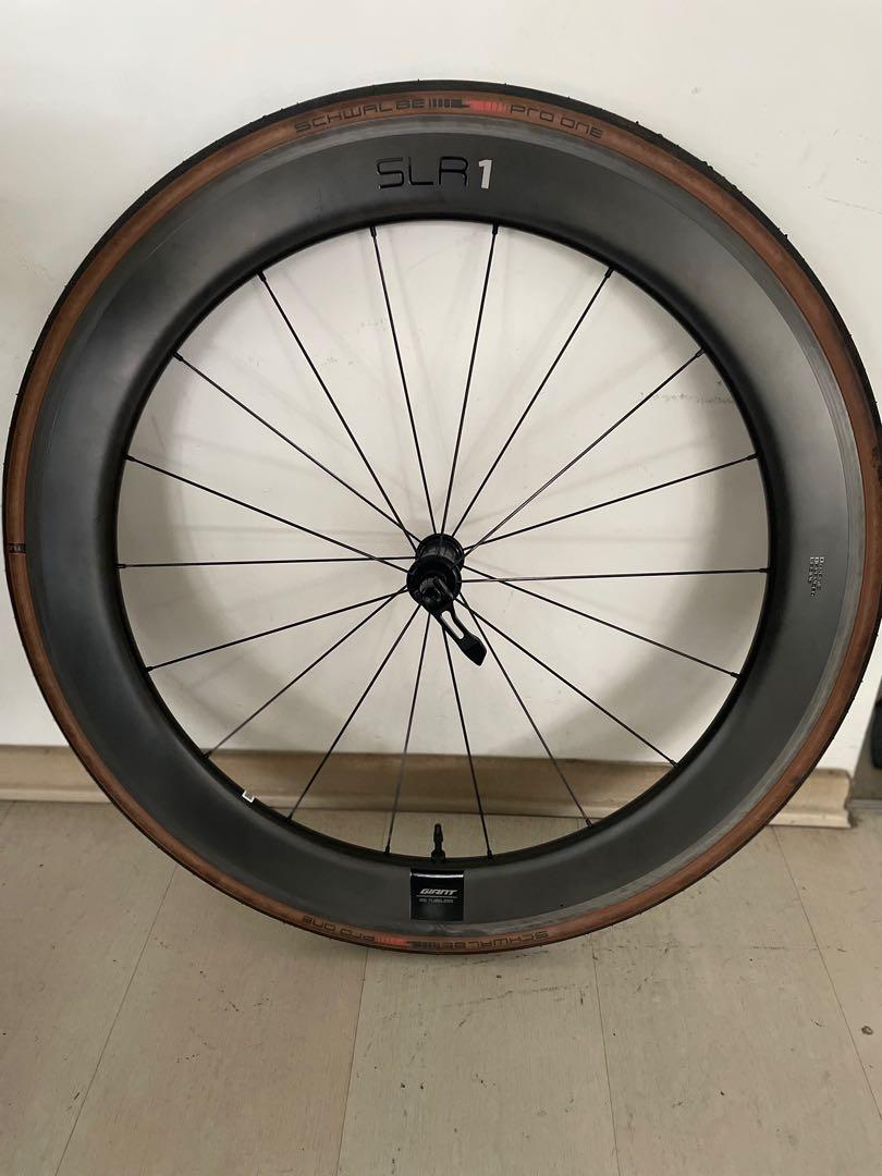 Giant SLR 1 wheelset 65mm tubless ready(Rim brakes), Sports Equipment ...