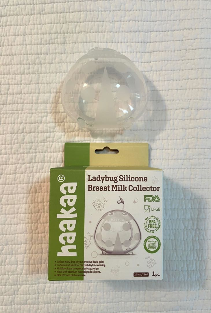 Haakaa Ladybug Silicone Breast Milk Collector, Babies & Kids, Nursing ...