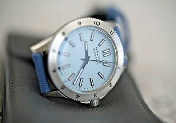 Halios Seaforth GMT Pastel Blue, Luxury, Watches on Carousell