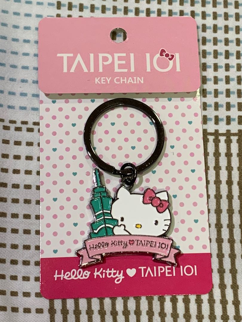 Hello kitty taipei 101 keychain, Hobbies & Toys, Toys & Games on Carousell