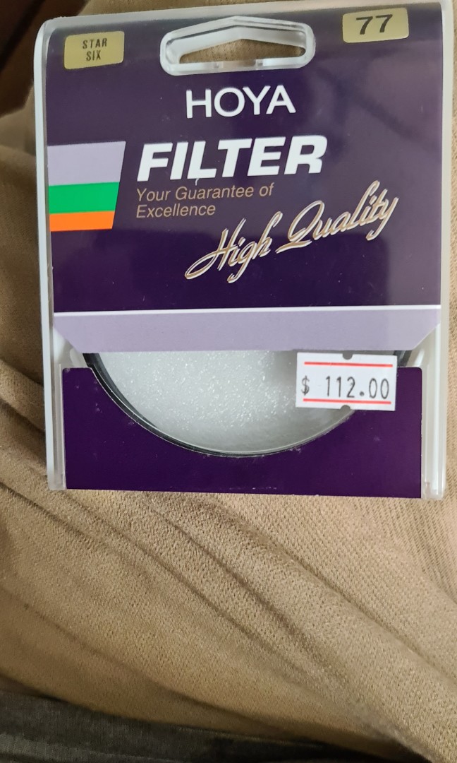 Hoya Filter Star Six, Photography, Photography Accessories, Other ...