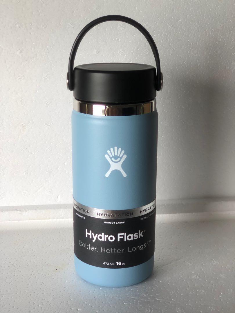 Hydro flask-16 wide mouth- Rain -473 ML, Furniture & Home Living ...
