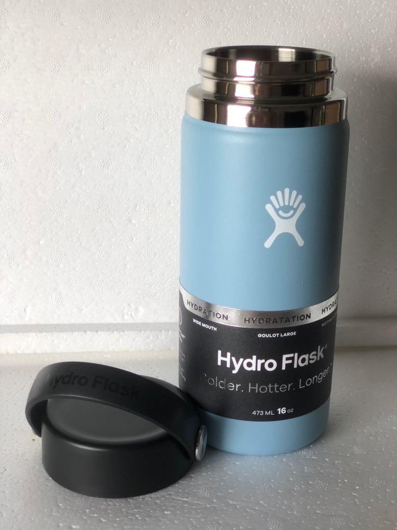 Hydro flask-16 wide mouth- Rain -473 ML, Furniture & Home Living ...