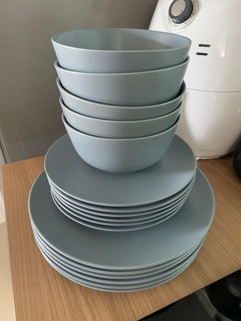 Ikea Dinnerware set, Furniture & Home Living, Kitchenware & Tableware ...