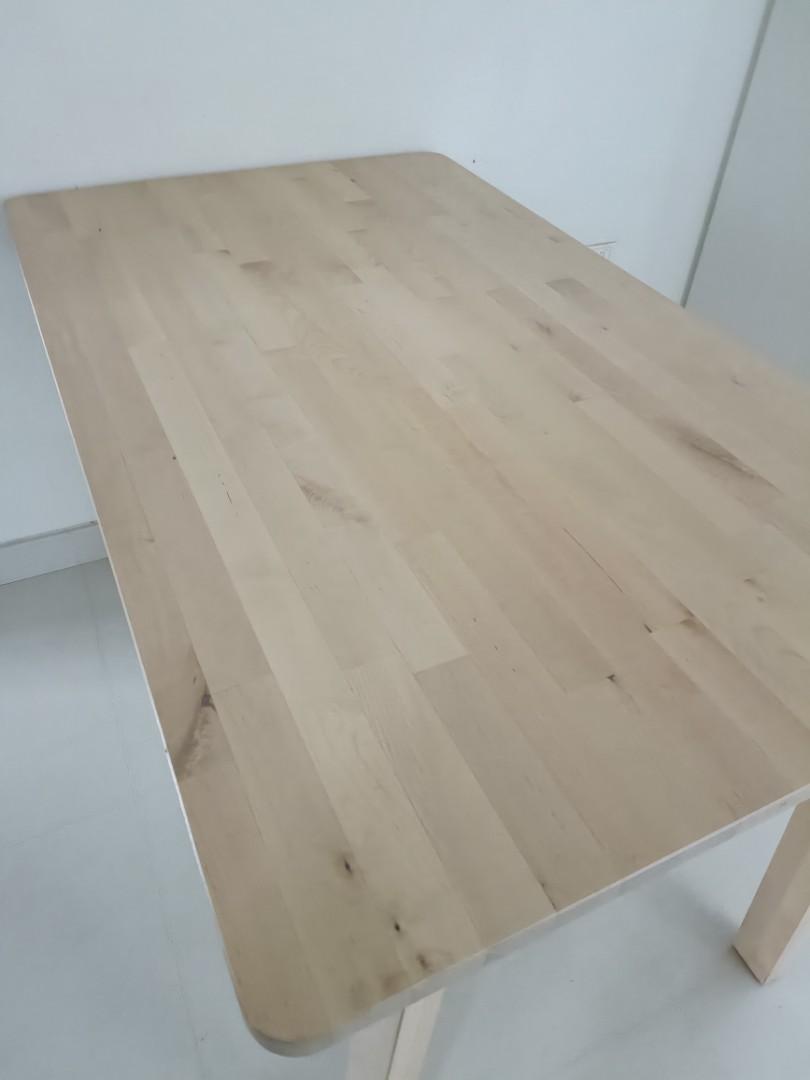 Ikea Norraker Dining Table, Furniture & Home Living, Furniture, Tables ...