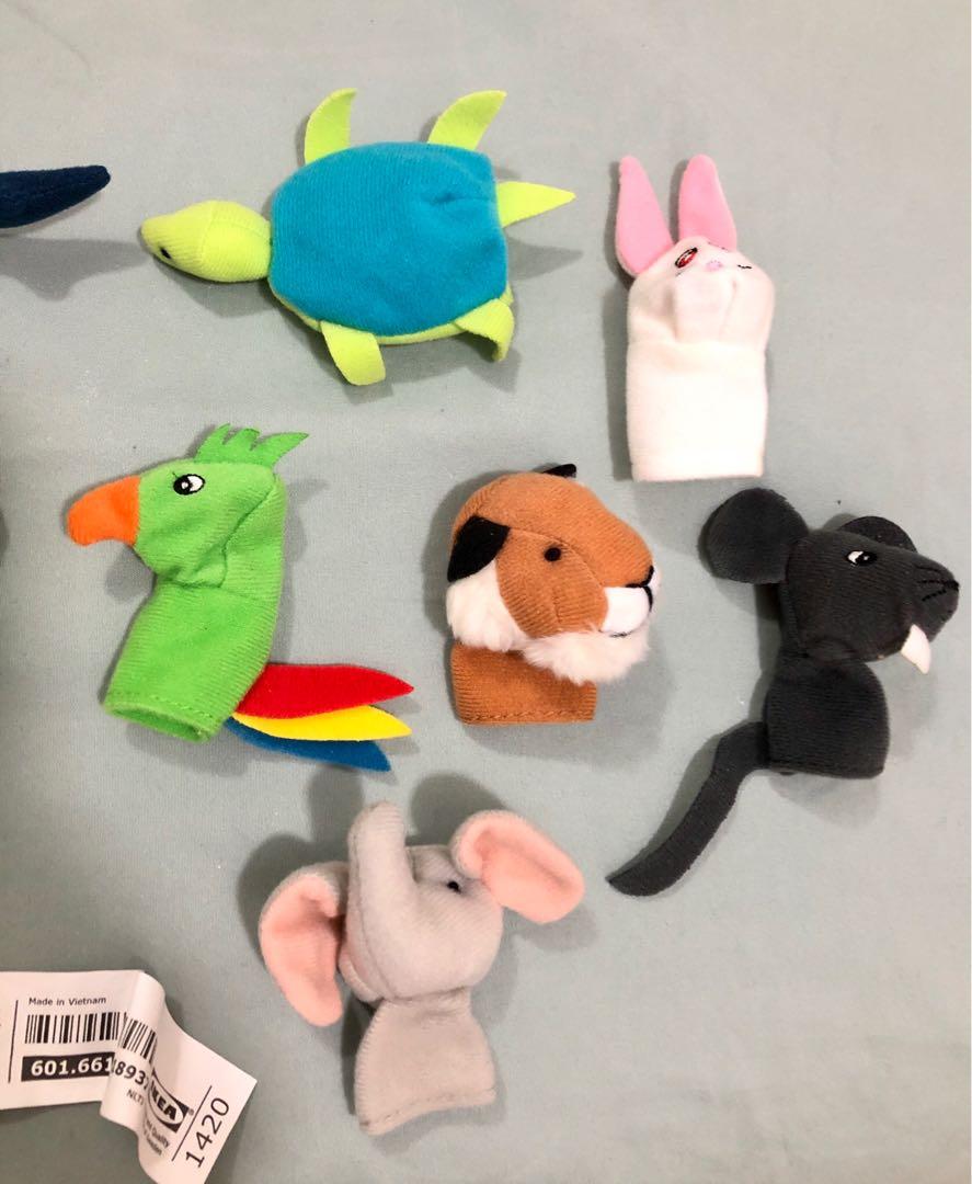 Ikea Titta Djur Finger puppets, Babies & Kids, Infant Playtime on Carousell
