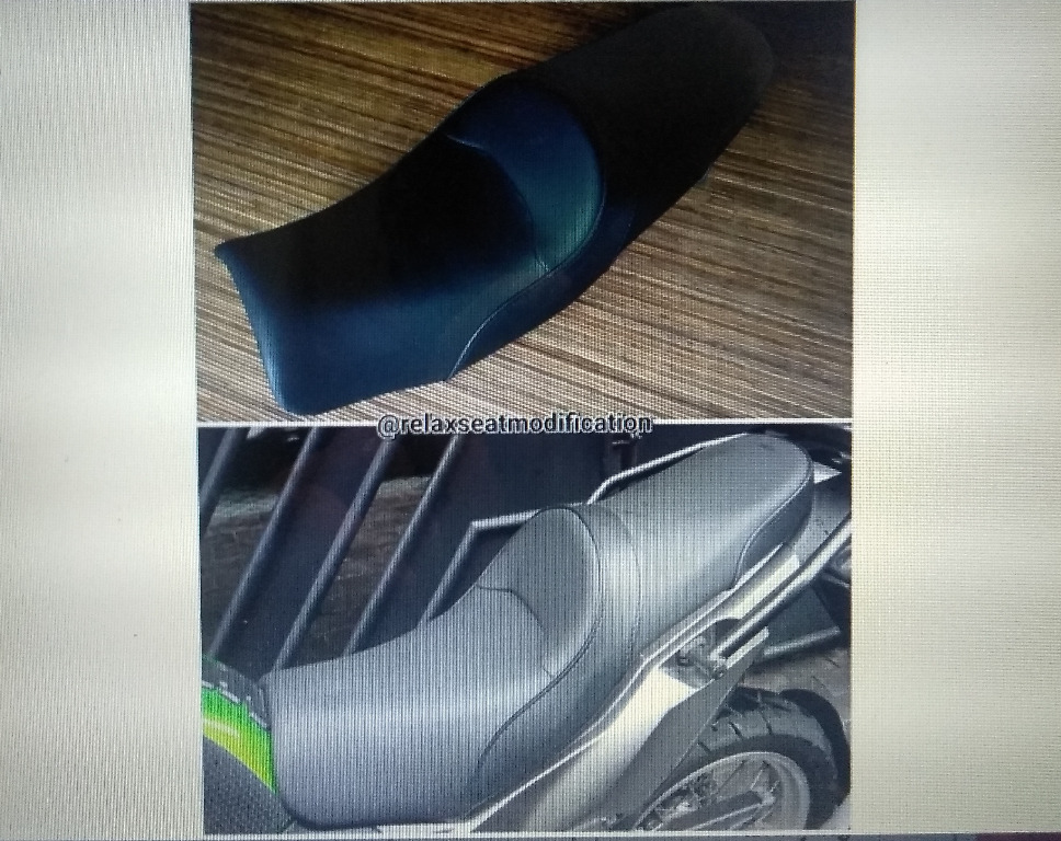 Jok Motor Custom Kawasaki Versys 250 Model Polos, Motor di Carousell