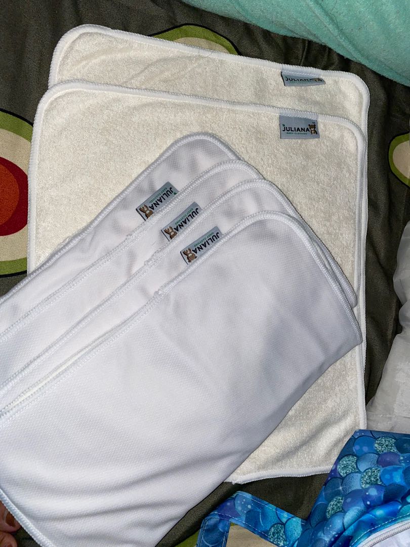 Juliana nt trifold cloth diaper soaker, Babies & Kids, Babies & Kids ...