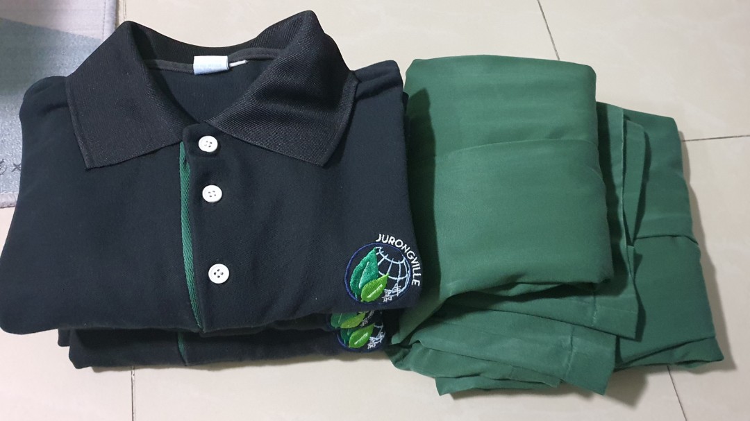 Jurongville Sec Sch Girl's Uniform, Hobbies & Toys, Stationery & Craft ...