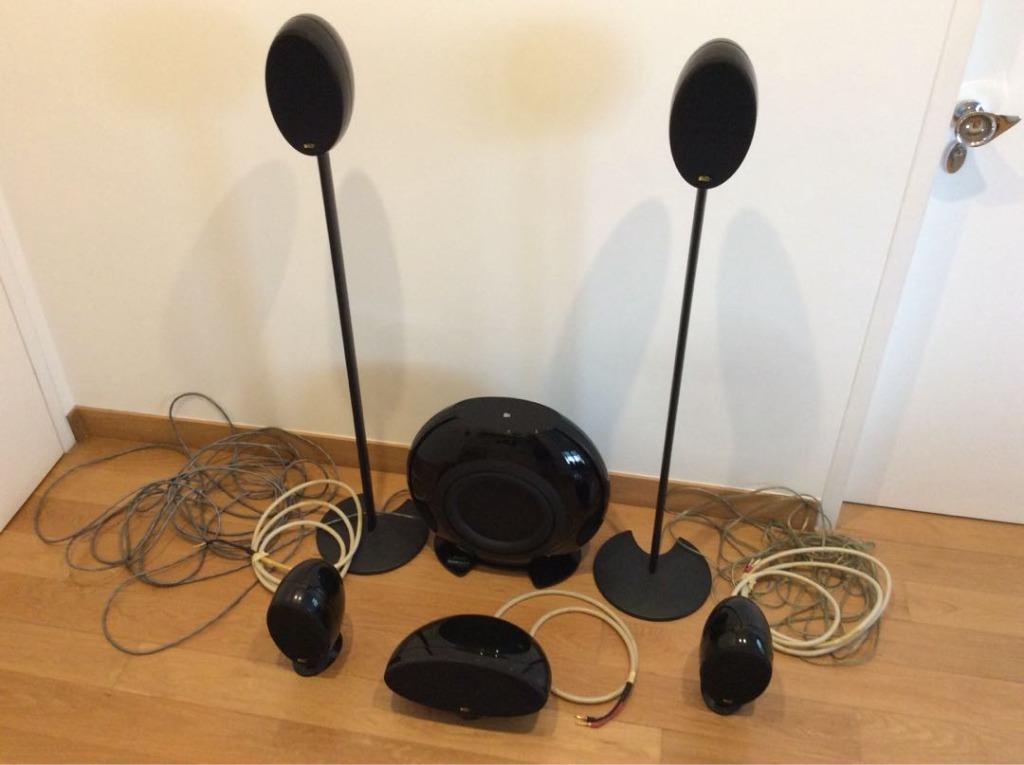 KEF KHT 3000 5.1-Channel Speaker System, Audio, Soundbars, Speakers ...