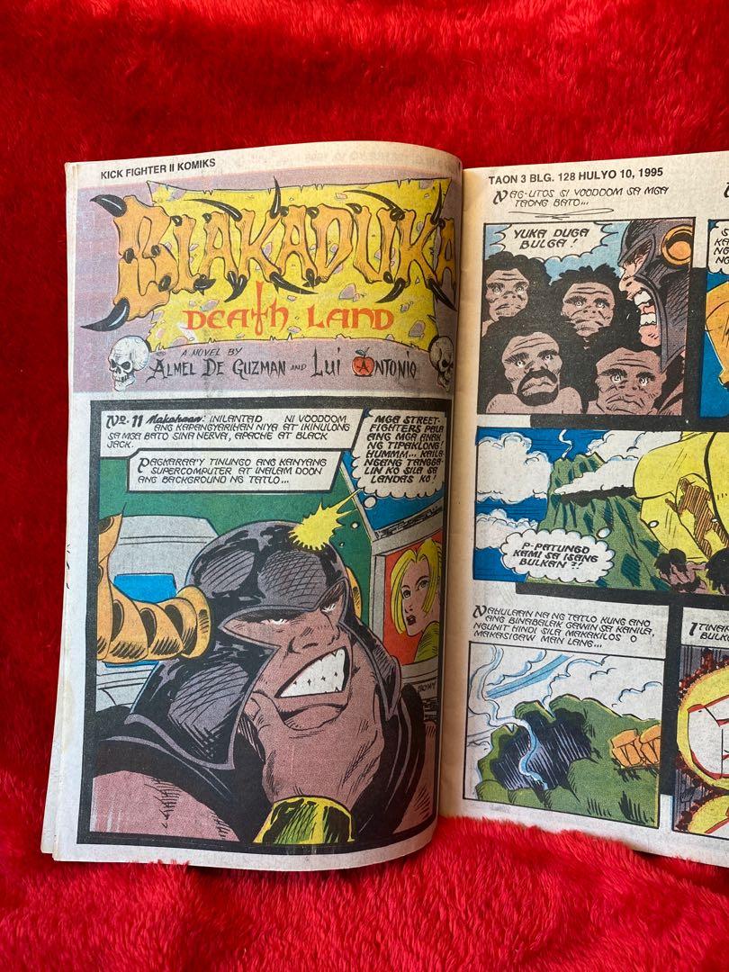 Kick Fighter II Action Komiks Mags Blg 128 Tagalog Philippines Foreign ...